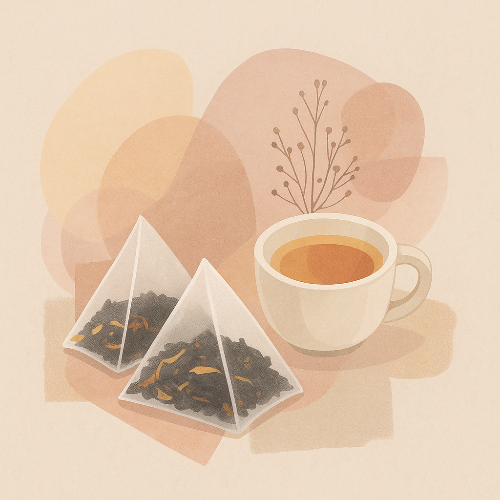 Premium Pyramid Tea Bags | Black & Herbal Tea Bags Collection