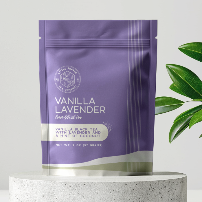Vanilla Lavender Tea | Black Tea with Lavender | Smooth Tea